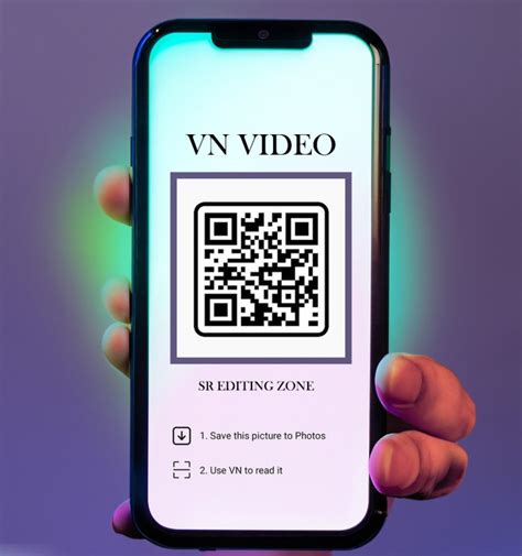vn code vn video editor qr code filters fonts and new template