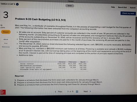 solved tarea 5 cap 9 saved help save and exit submlt 3 check