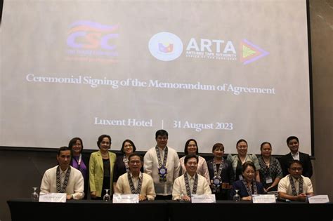 Csc Arta Ink Pact To Boost Anti Red Tape Reforms — Ikot Ph