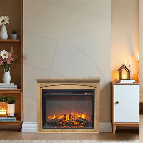 August Grove® 28 Tv Media Entertainment Center With Electric Fireplace