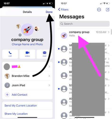 How To Add Group Name Photo On Imessage Group On Iphone Ipadmac