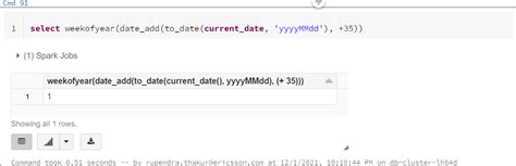 Sql Week Format Issue Its Not Showing Result As 01 Databricks