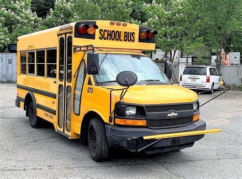 2005 Chevrolet Express Collins Small School Bus 74 Mathies And Sons