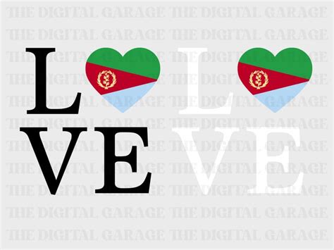 Eritrea Flag Svg Png Love Eritrea Eritrea Svg Eritrea Clipart Eritrea Png Eritrea Heart Etsy