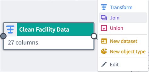 Pipeline Builder Transforms Join Data Palantir