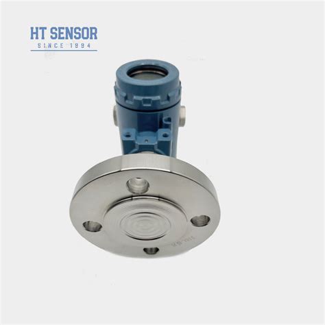 Flanged Flush Diaphragm Pressure Sensor Dn25 Piezoresistive Pressure Transmitter