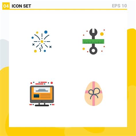 Universal Flat Icons Set For Web And Mobile Applications Fireworks Website Repair Scale Report