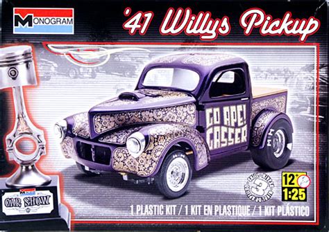 Revellmonogram 1941 Willys Pickup Aagasser Go Ape Gasser