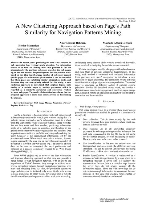 Pdf A New Clustering Approach Based On Pages Path Similarity For