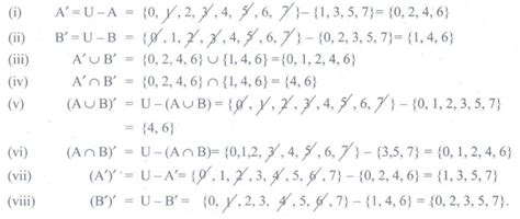 exercise 1 3 set operations numerical problems with answers