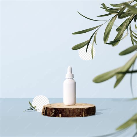 3d 렌더링 제품 디자인 최소 디스플레이 그림자 오버레이를 위한 모의 녹지 연단 프리미엄 Psd 파일