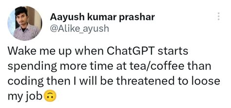 Aayush Kumar Prashar On Linkedin Chatgpt3 Aichatbot Coder Trending