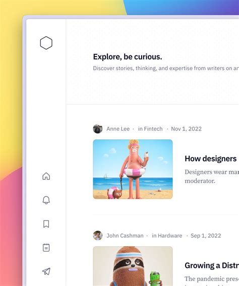 Mono Multi Layout Blog Template Framer Templates