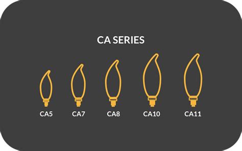 不同的灯泡尺寸，形状和代码 灯泡尺寸图表电子枢纽bob多特蒙德官方下载 Bob官方网站平台