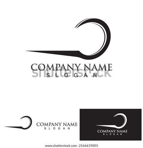 Speed Logo Design Silhouette Speedometer Symbol