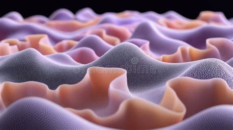 Abstract Art A 3d Rendering Of A Complex Organic Structure With A Textured Surface And A