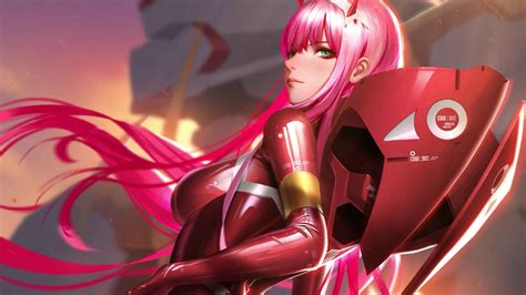 Armor Zero Two Darling In The Franxx Live Wallpaper