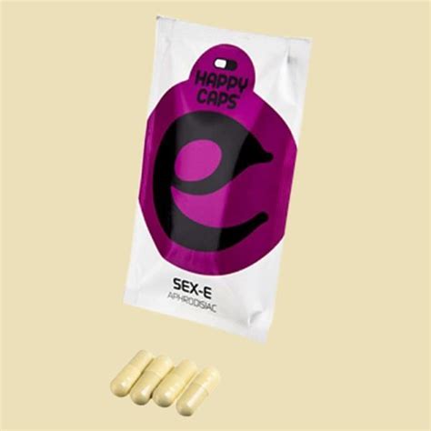 Happy Caps Sex E 4 Stuks