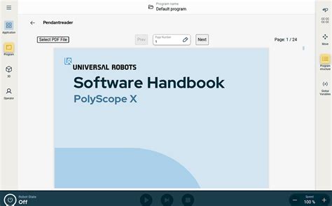 Pendantreader An Open Source Pdf Reader For Polyscope X Urcap Development Universal Robots
