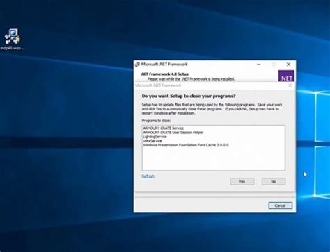 نصب Microsoft Net Framework در ویندوز