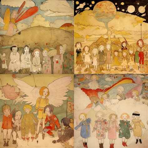 Henry Darger Midjourney Style Andrei Kovalevs Midlibrary 2 0