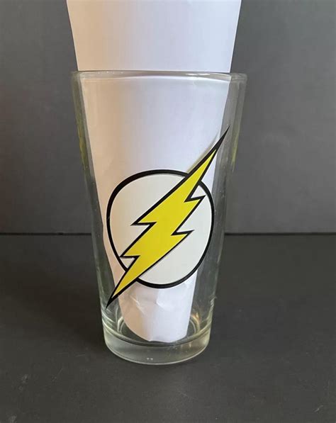 Dc Comics Superheroes Drinking Glasses Mercari