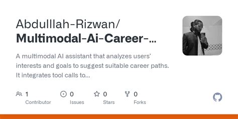 Github Abdulllah Rizwanmultimodal Ai Career Assistant A Multimodal Ai Assistant That