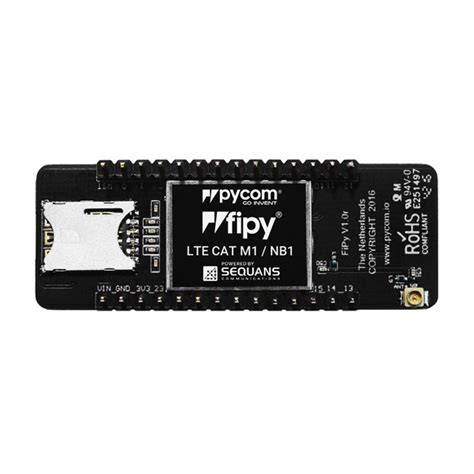 Pycom Fipy Micropython Enabled Development Board Lora Sigfox Wif