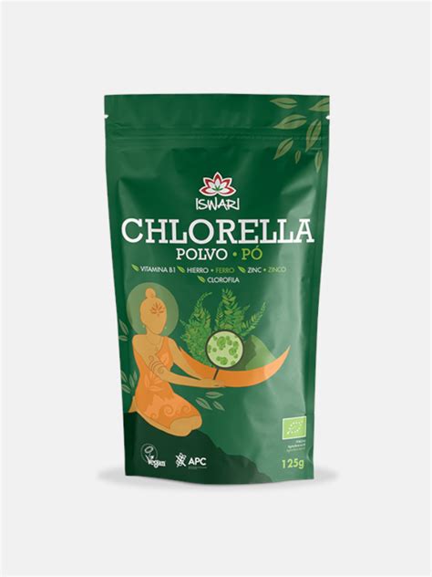 Chlorela Powder Bio 125g Iswari