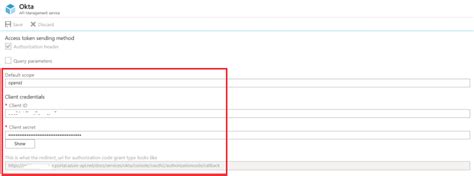 Azure Api Management Using Okta To Secure Using Oauth 20 Azure Greg