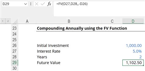 future value definition formula calculator