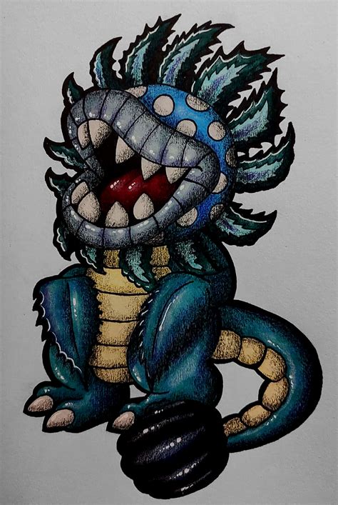 Icy Dino Piranha Fiery Dino Piranha Super Mario Wiki The Mario