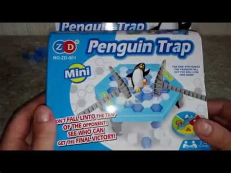 НАСТОЛЬНАЯ МИНИ ИГРА НЕ УРОНИ ПИНГВИНА - YouTube
