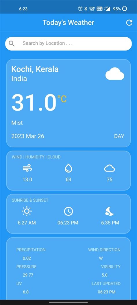 Inshad K On Linkedin I Am Excited To Announce The Launch Of My New Project Weather App By Api