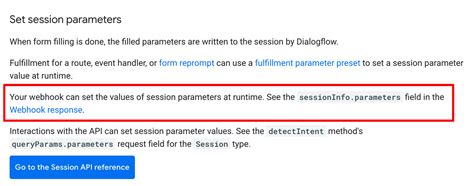 Updating Dialogflow Cx Parameters From Webhook Botflo