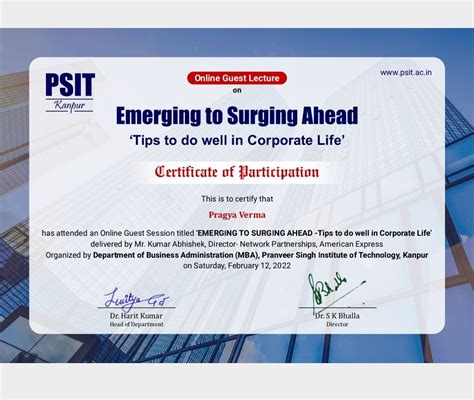 Pragya Verma On Linkedin I Am So Glad To Participate In The Online Guest Lecture On Emerging To