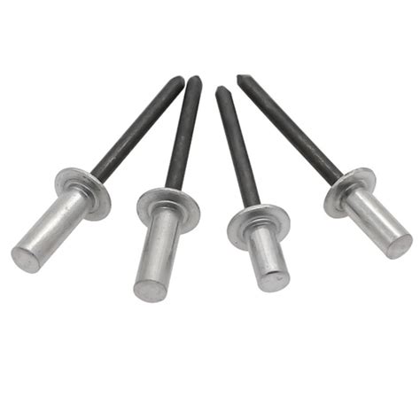 Rivet Bolts Φ3 2 Φ6 4 Closed End Flat Round Head Blind Rivets Aluminum