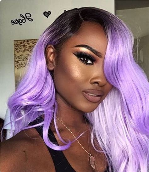 Girls With Pastel Purple Hair