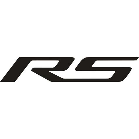 Chevy Rs Decal