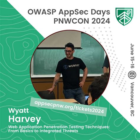 Owasp Appsec Days Pacific Northwest Conference On Linkedin Appsecpnw2024 Appsec Owasp