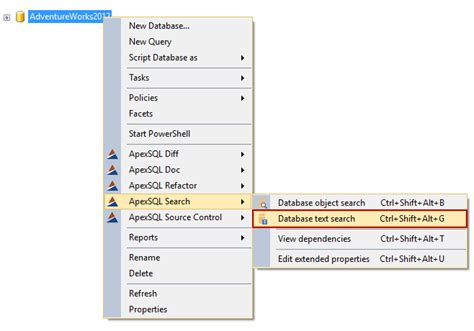 Sql Server Free Database Search And Dependency Analysis Sql