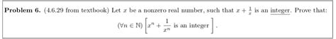 solved problem 6 4 6 29 from textbook let x be a nonzero