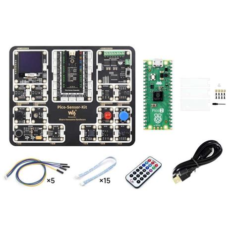 Sensor Kit Raspberry Pi Pico 2 Microcontroller Boardrp2350 Dual Core