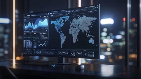 Computer Programm For Logistics Template For Desktop Or Tv Monitors