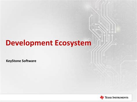 Ppt Keystone Software Ecosystem Overview Powerpoint Presentation Free Download Id 1577540