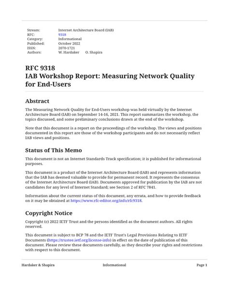 rfc 9318 pdf computer network quality of service