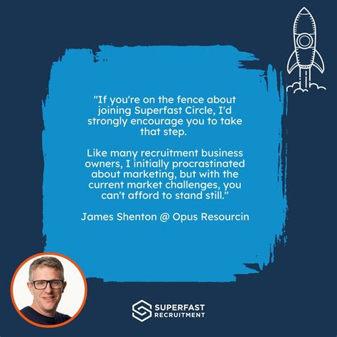 James Like Many Recruitment Business Owners Initially Procrastinated About Superfast Recruitment