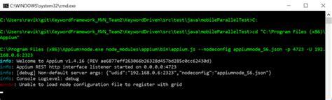 Issues In Configuring Appium Node Servers With Selenium Grid Support Appium Discuss