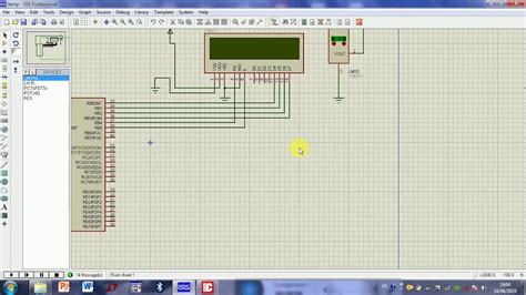 LM35 With Pic 16f877a MicroC YouTube