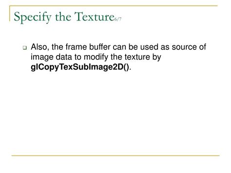 PPT Texture Mapping In OpenGL PowerPoint Presentation Free Download ID